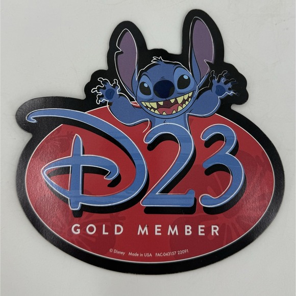 Disney | Design | D23 Gold Member Magnet Stitch From Disneys Lilo ...